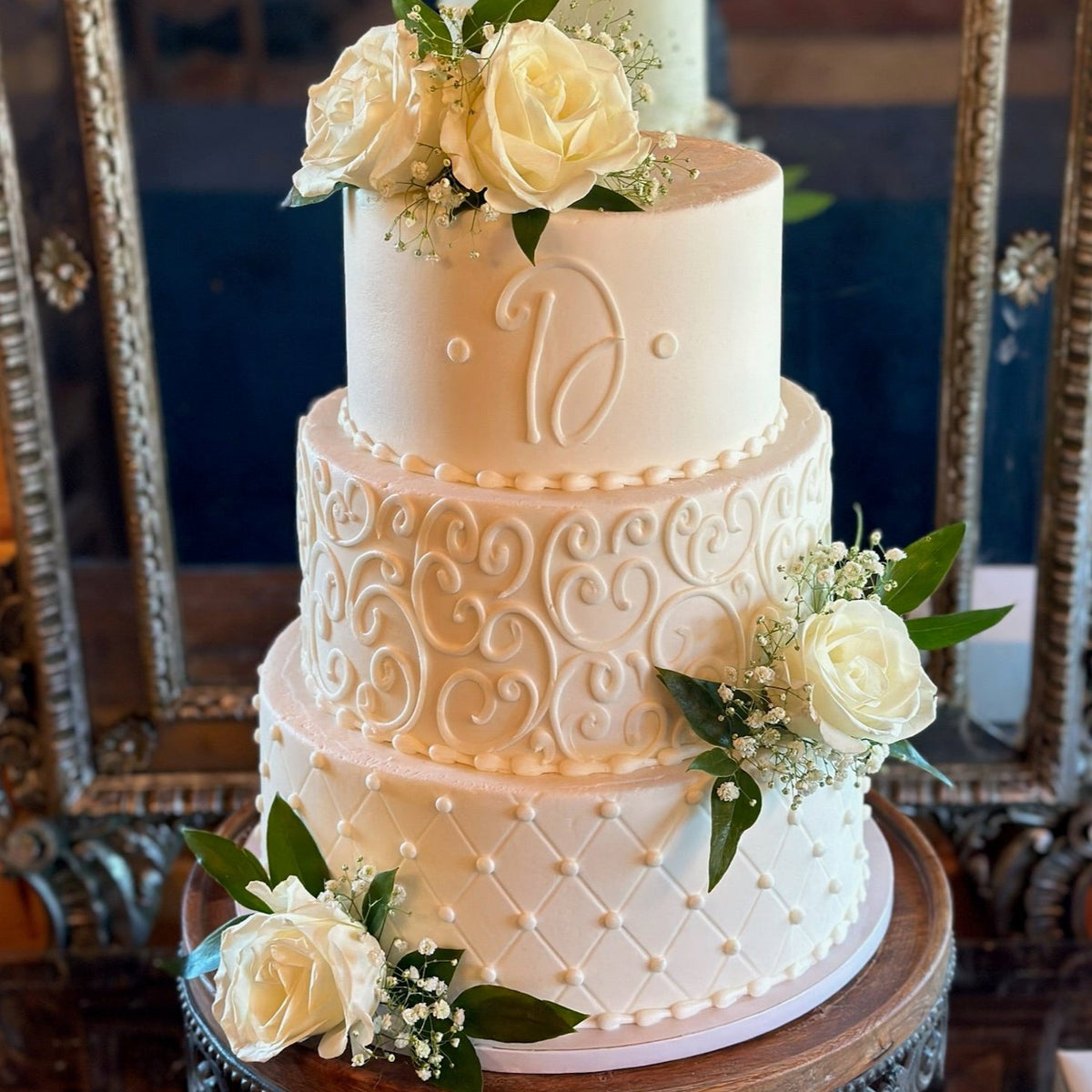 Customize Your Wedding Cake (Base Design Concept WC-1006) – Confection ...