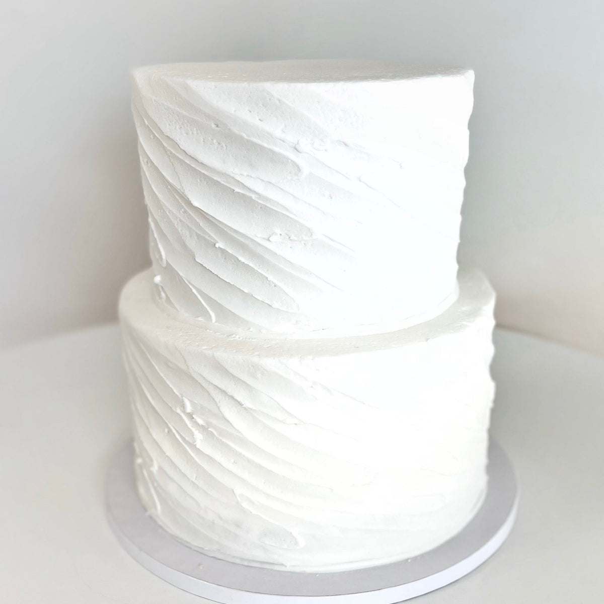 Angled Rigid Elopement Cake – Confection Perfection