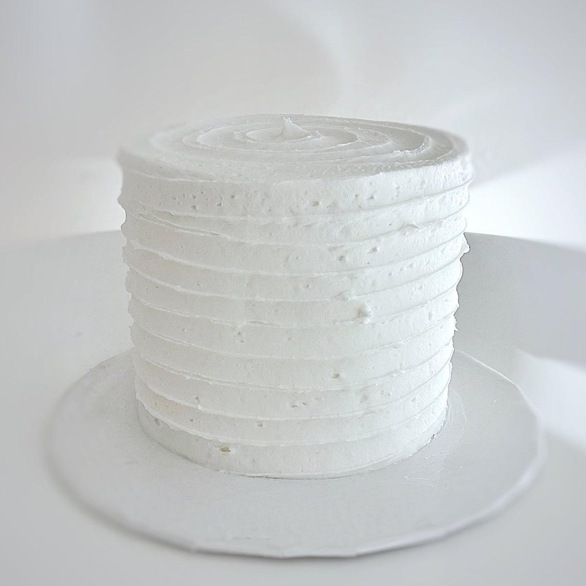 Basic Cake (Thin Rigid Textured Design with Buttercream) – Confection ...