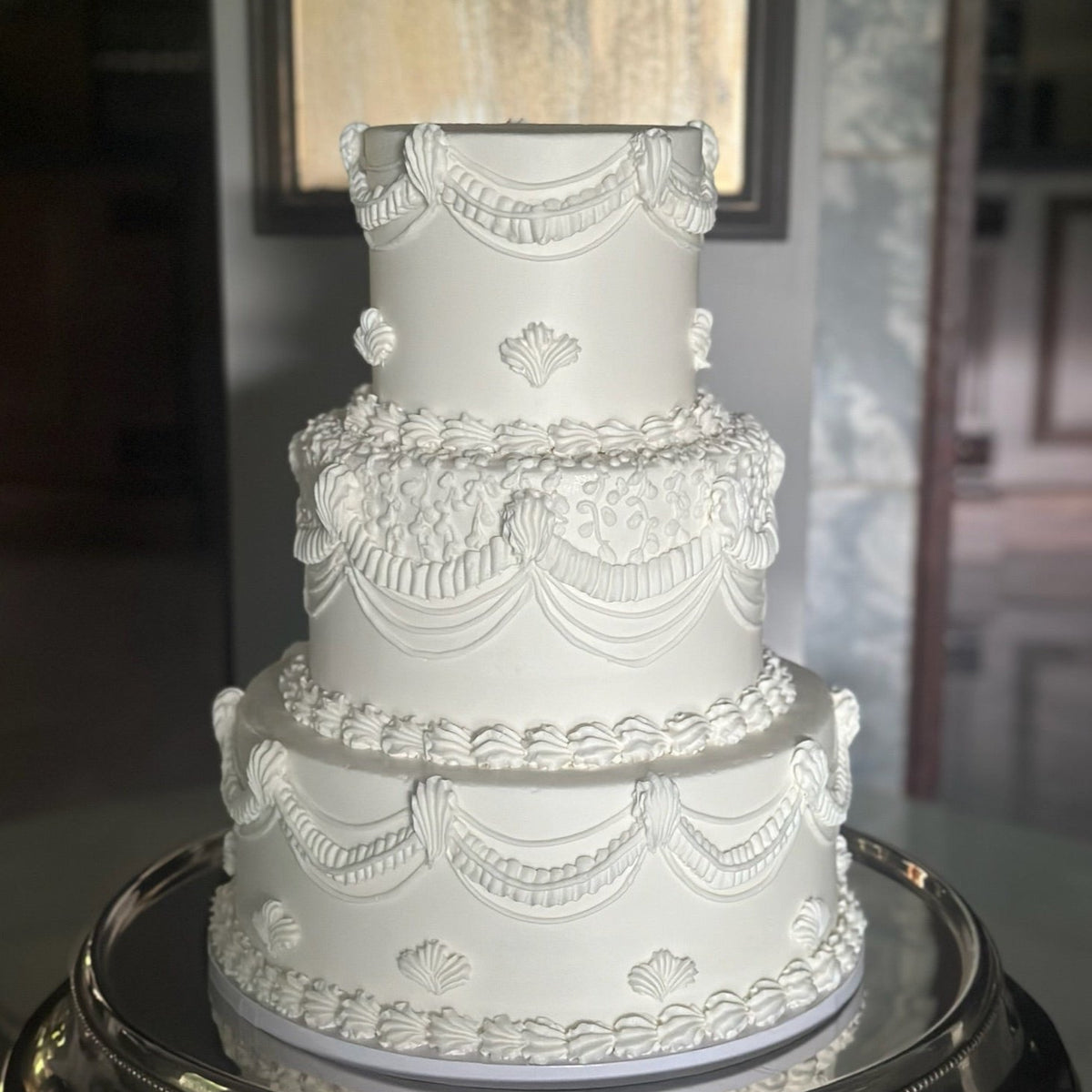 Customize Your Wedding Cake (Base Design Concept WC-1017) – Confection ...