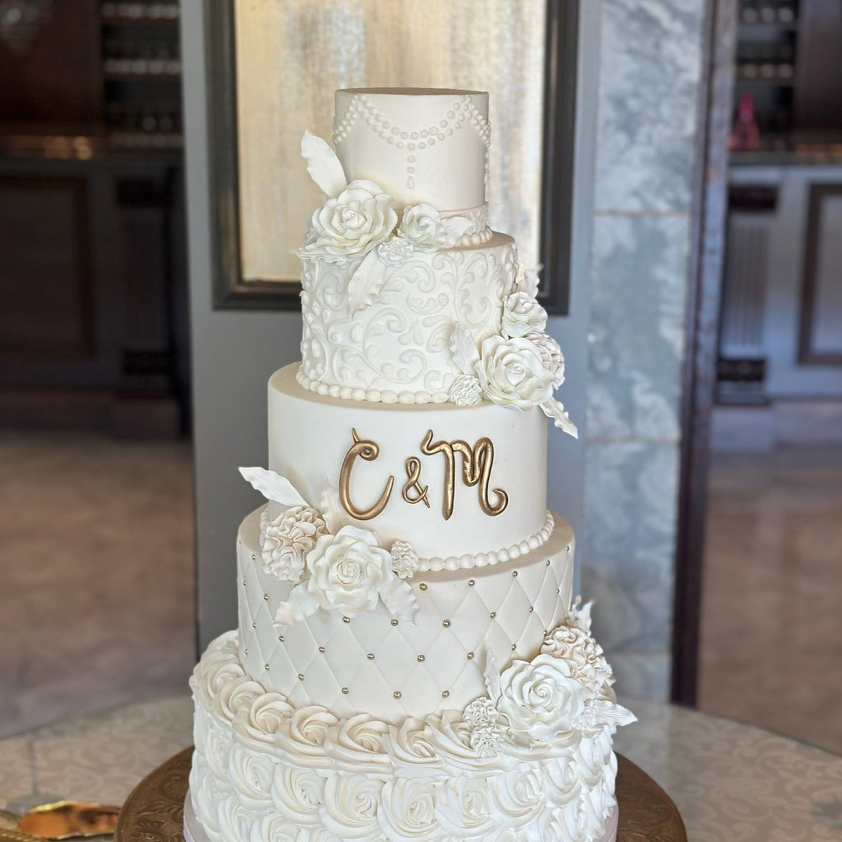 Customize Your Wedding Cake (Base Design Concept WC-1030) – Confection ...