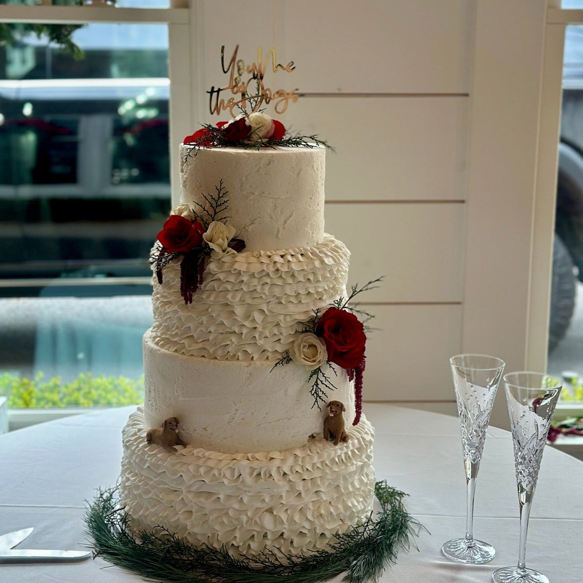 Customize Your Wedding Cake (Base Design Concept WC-1038) – Confection ...