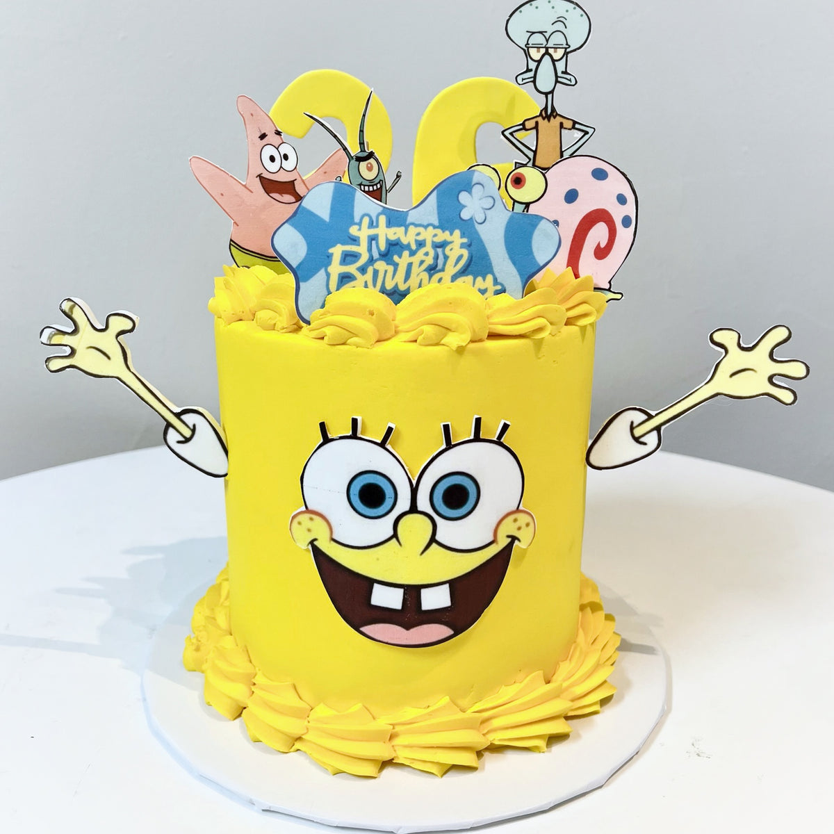 Tall SpongeBob and Friends Cake – Confection Perfection